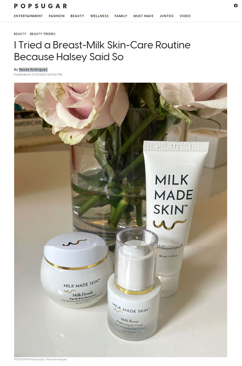 As Seen In: Milk Made Skin in the Press